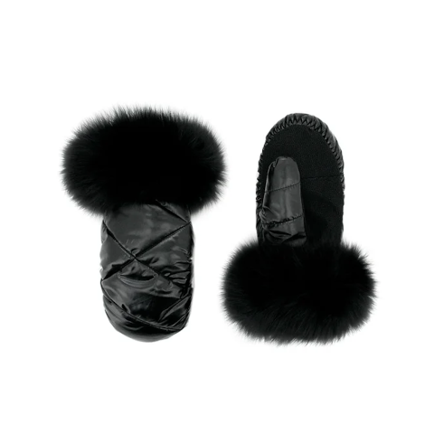 Mitchie's Matchings Nylon Mittens with Fur Trim – Pumpz & Company